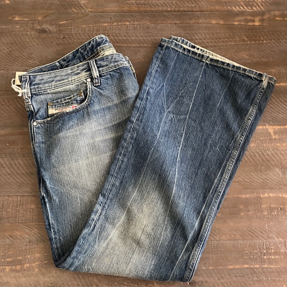 Diesel | Jeans | Mens 36x3 Diesel Zathan Bootcut Jeans | Poshmark